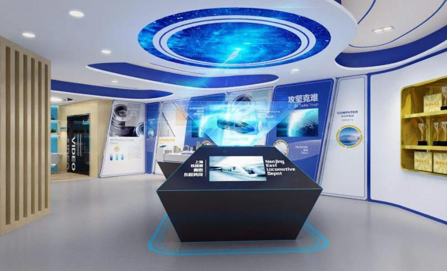Holographic enterprise exhibition hall design - iNEWS
