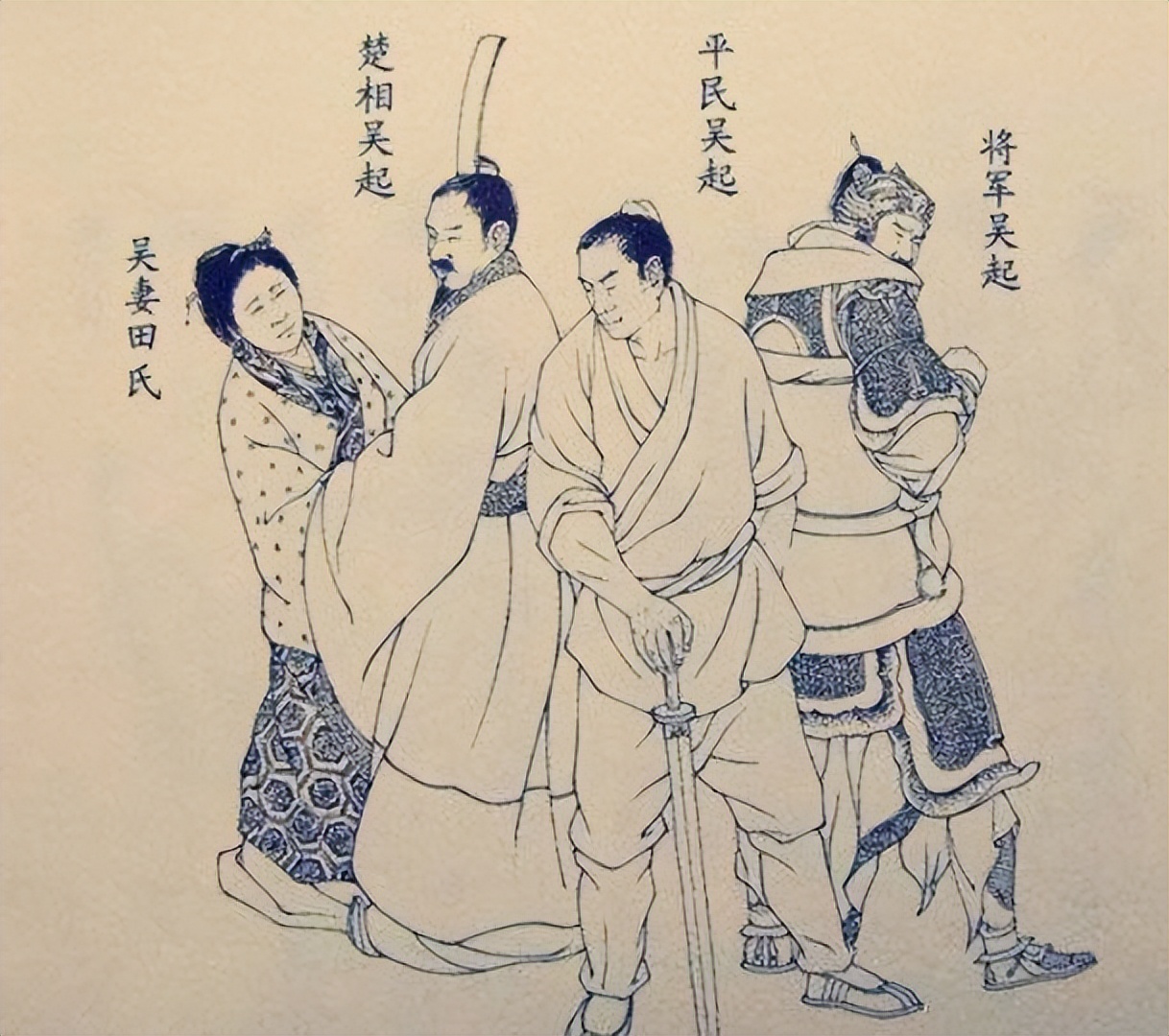 "Zizhitongjian" reads 5: Killing his wife and seeking a general, cruel ...