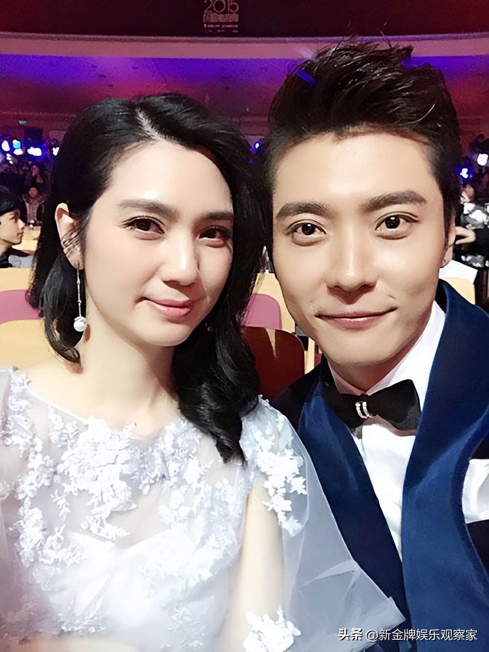 After Hong Xin and Zhang Danfeng's turmoil, she appeared together for the first time and took ...