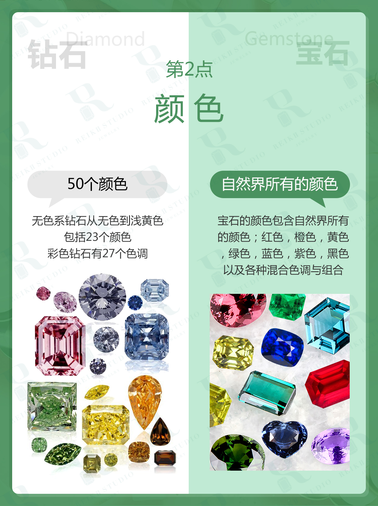 What is the difference between colored gemstones and diamonds?Which is ...