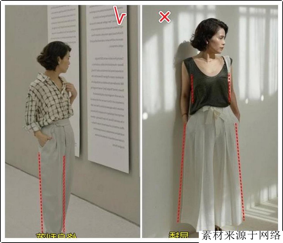 After a woman gets older, wearing white trousers in summer can reduce ...