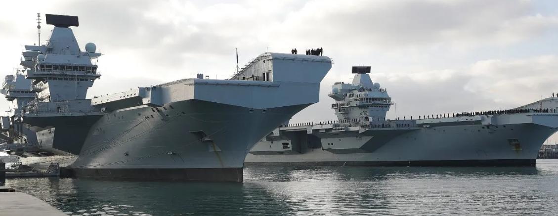 The new British aircraft carrier suffered a low-level failure, and it ...