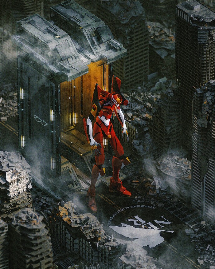 Evangelion EVA's attack illustrations for each unit, there is a mass ...