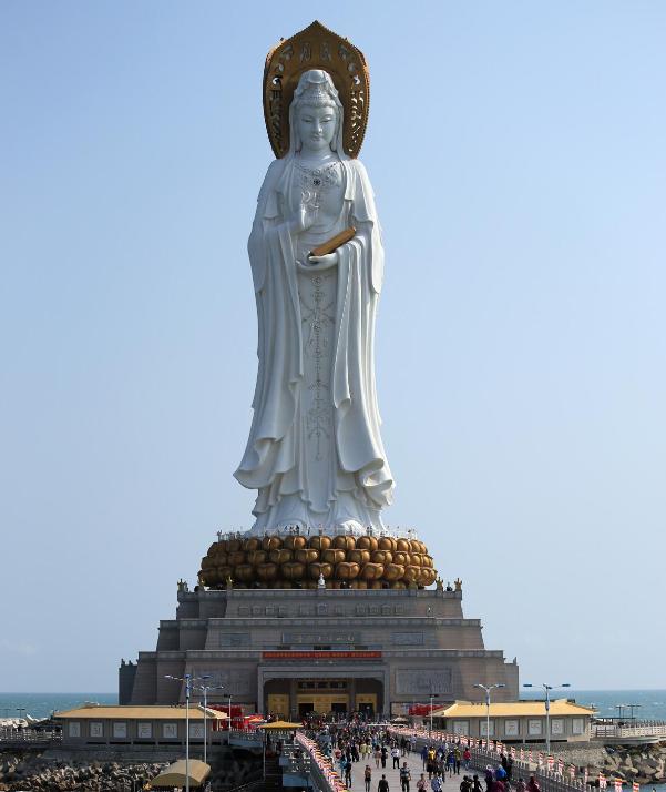 Boss Zhang Hui: It cost 800 million to build a 108-meter sea Guanyin ...