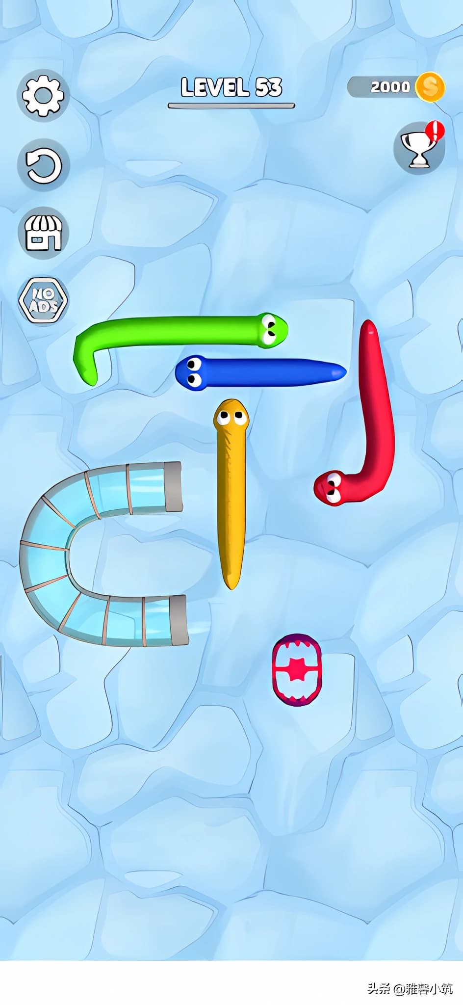 Snake version of Parking Master? Puzzle mobile game "Tangled Snakes" to ...