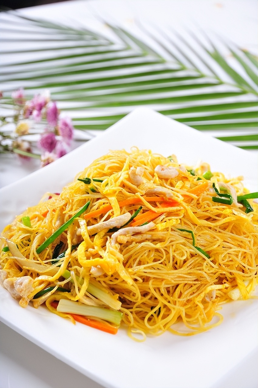 Three shredded fried rice noodles - the first choice for Fuzhou supper ...
