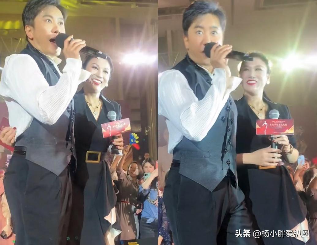 54-year-old Mao Ning accompanies the rich woman to sing love songs ...