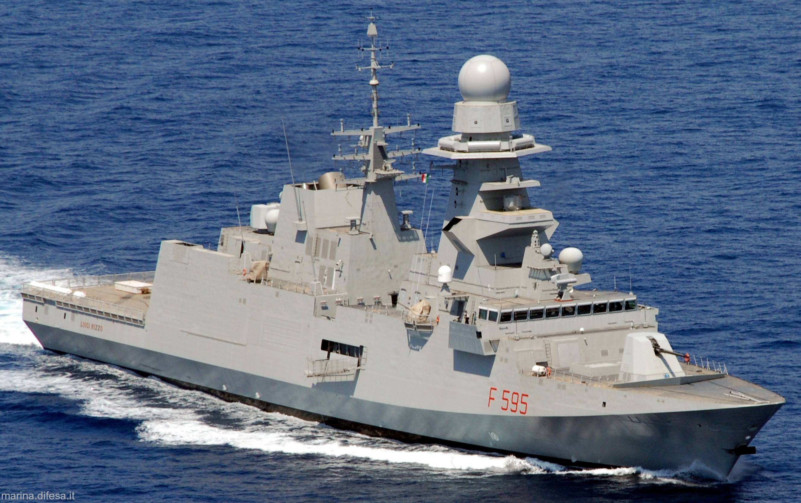 World Frigate Cruise 18 Italian "Bergamini" class frigate - iNEWS