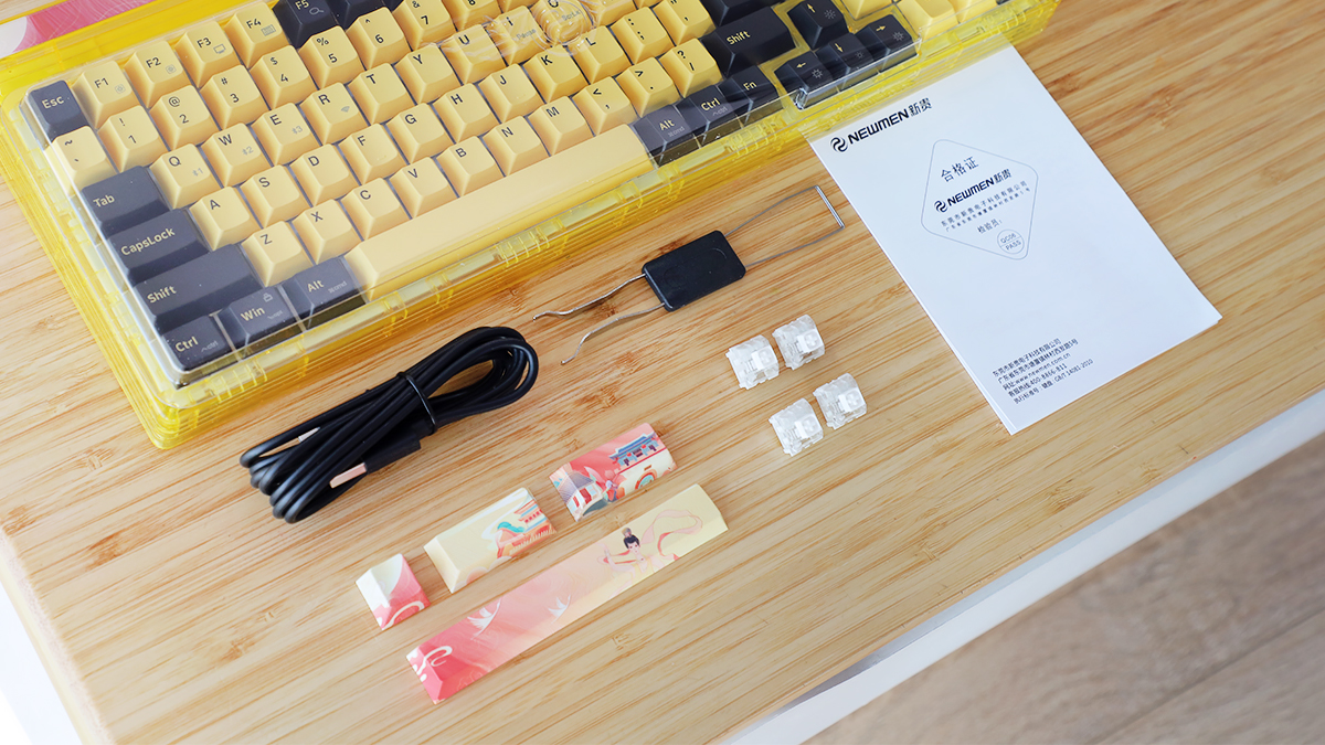 Upstart GM980 three-mode hot-swap mechanical keyboard review: a new ...