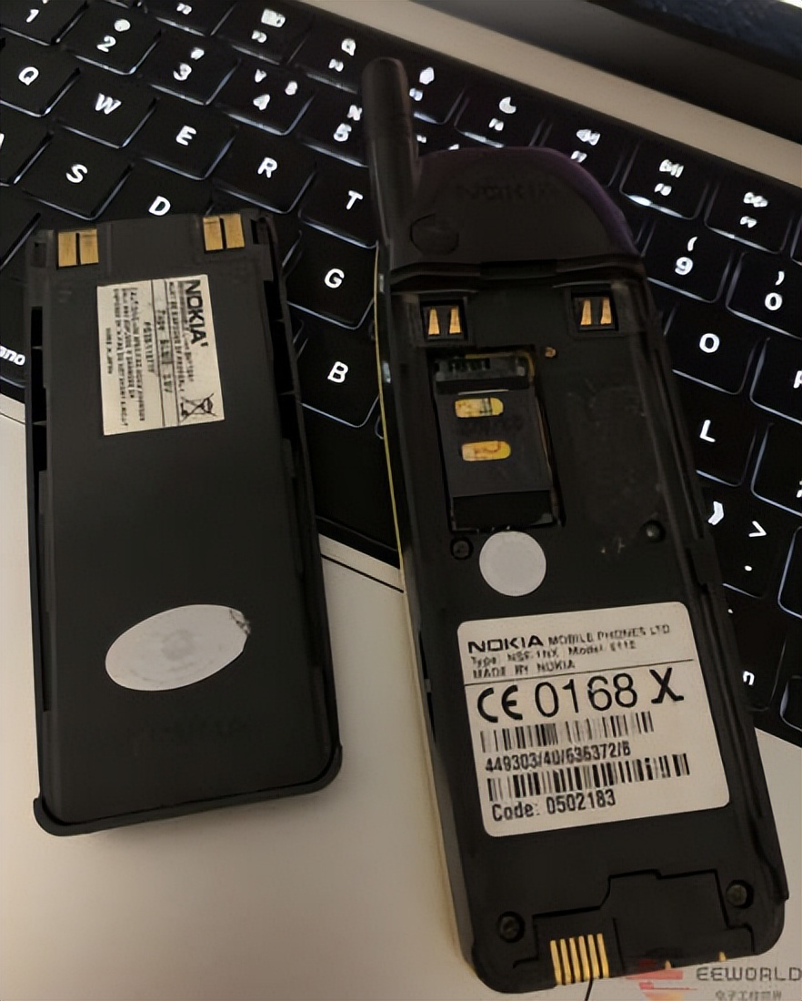 Old mobile phone 20 years ago: Nokia 5110 replacement battery lithium ...