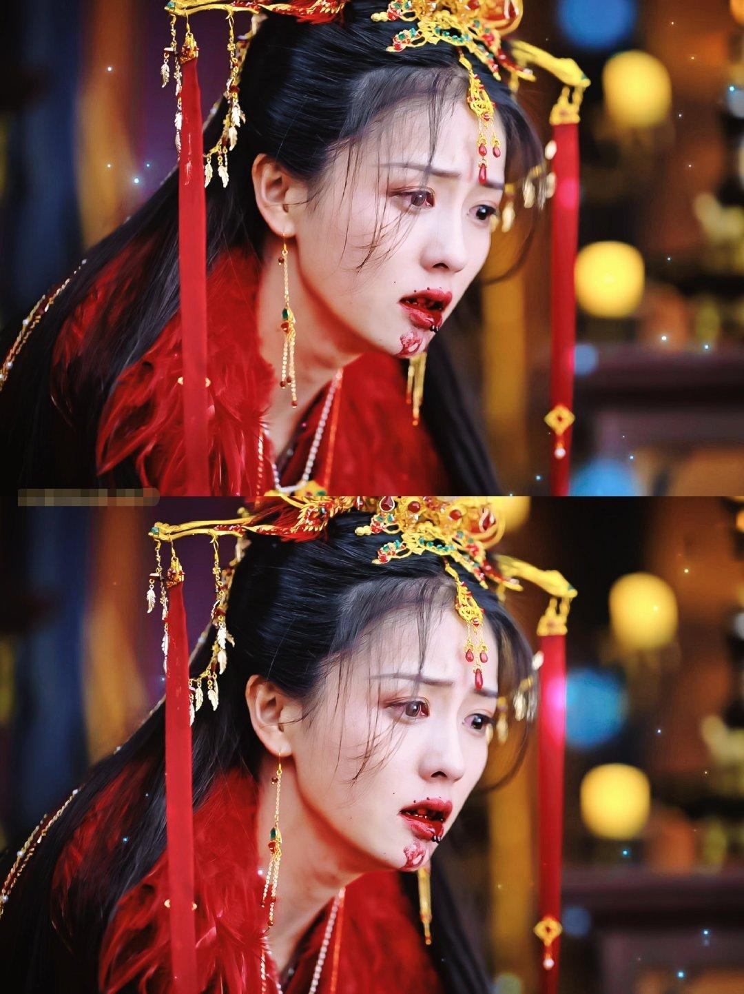 "Till The End Of The Moon" Bailu Ye Xiwu's tears are so beautiful, the ...