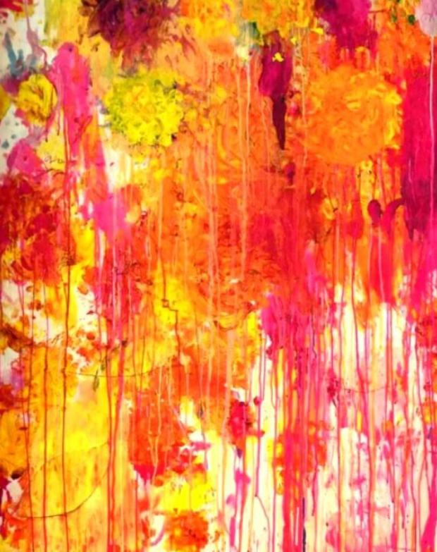Abstract art master Cy Twombly, understanding of art, and contribution ...