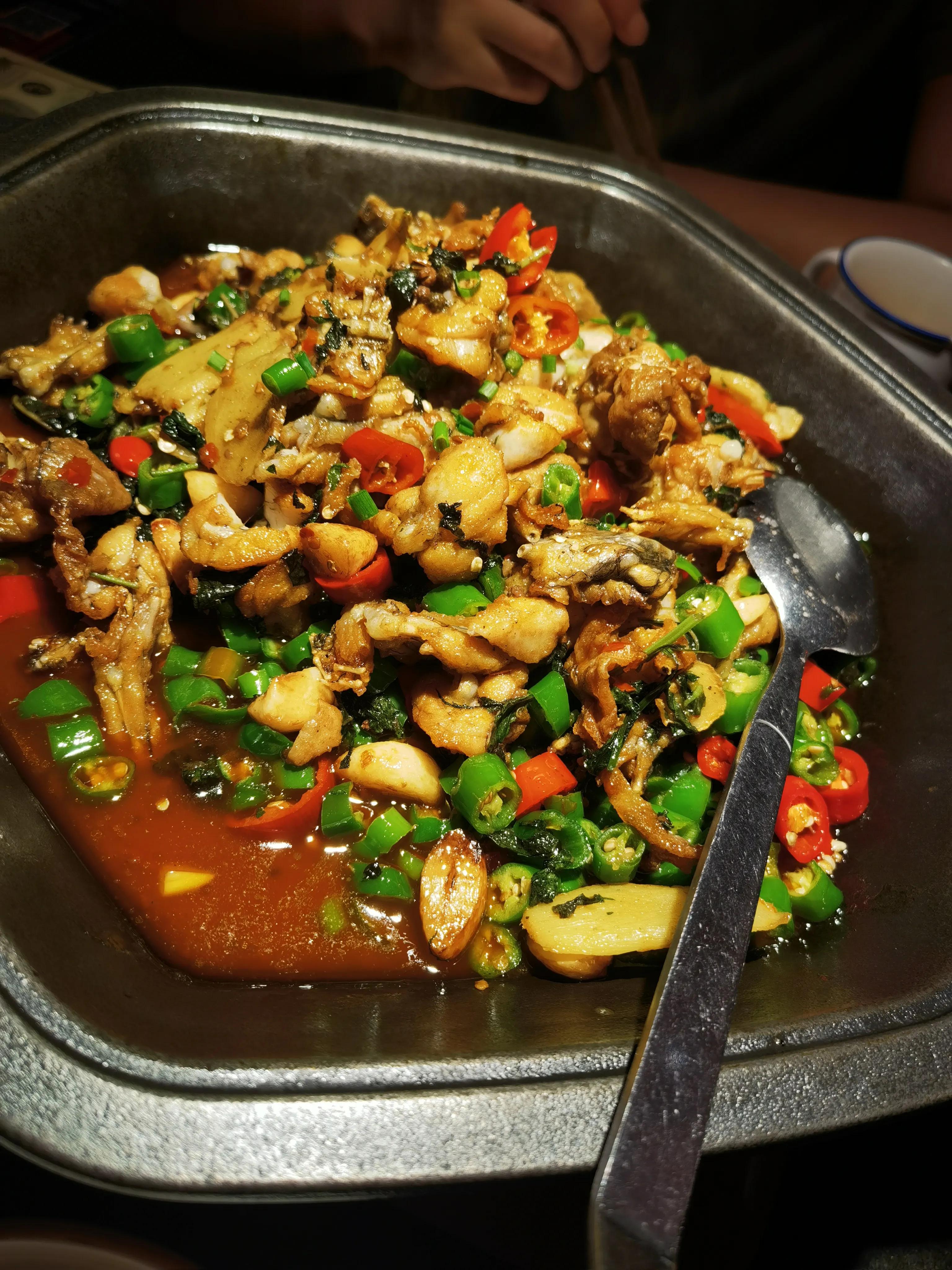 The wonderful combination of snail noodles and bullfrog hot pot - iMedia