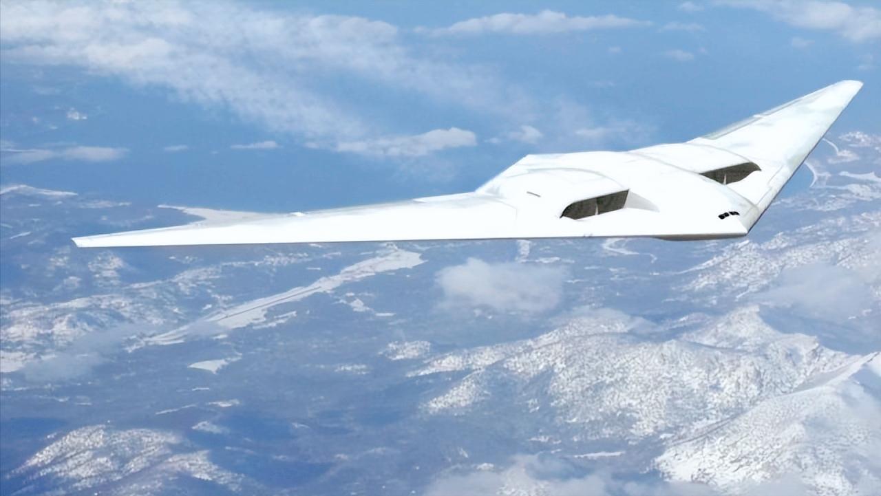 The United States released a detailed picture of the B21 bomber ...