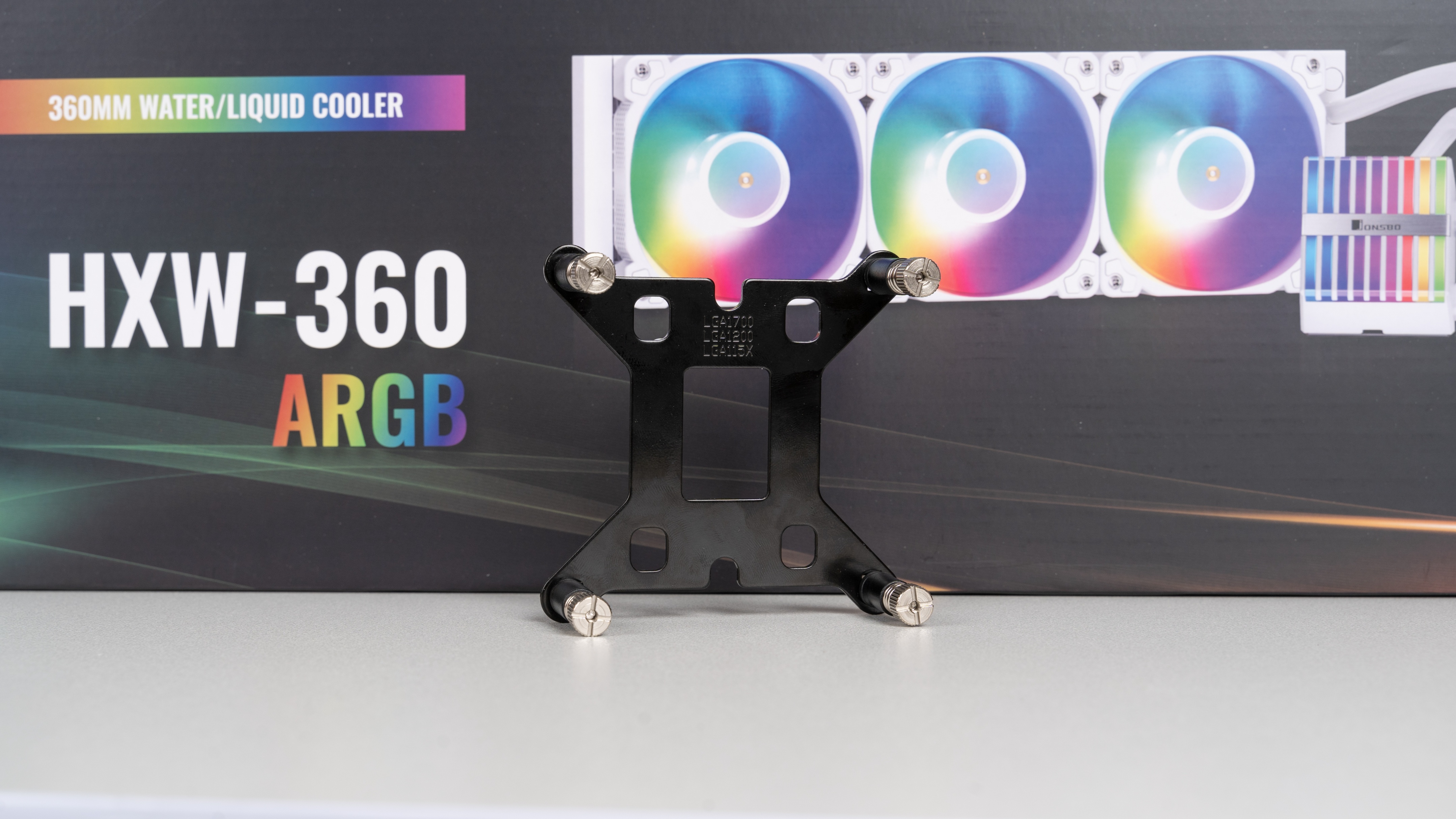 Qiao Sibo HXW-360 water cooling radiator out-of-the-box evaluation, innovative design, balanced ...