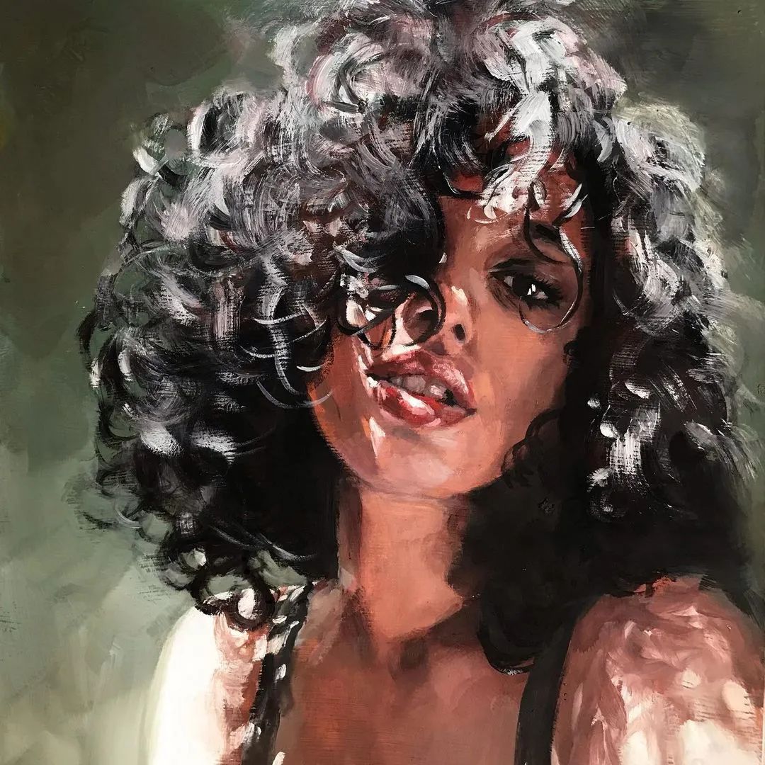 Andreas Lis oil painting portrait works appreciation - iNEWS