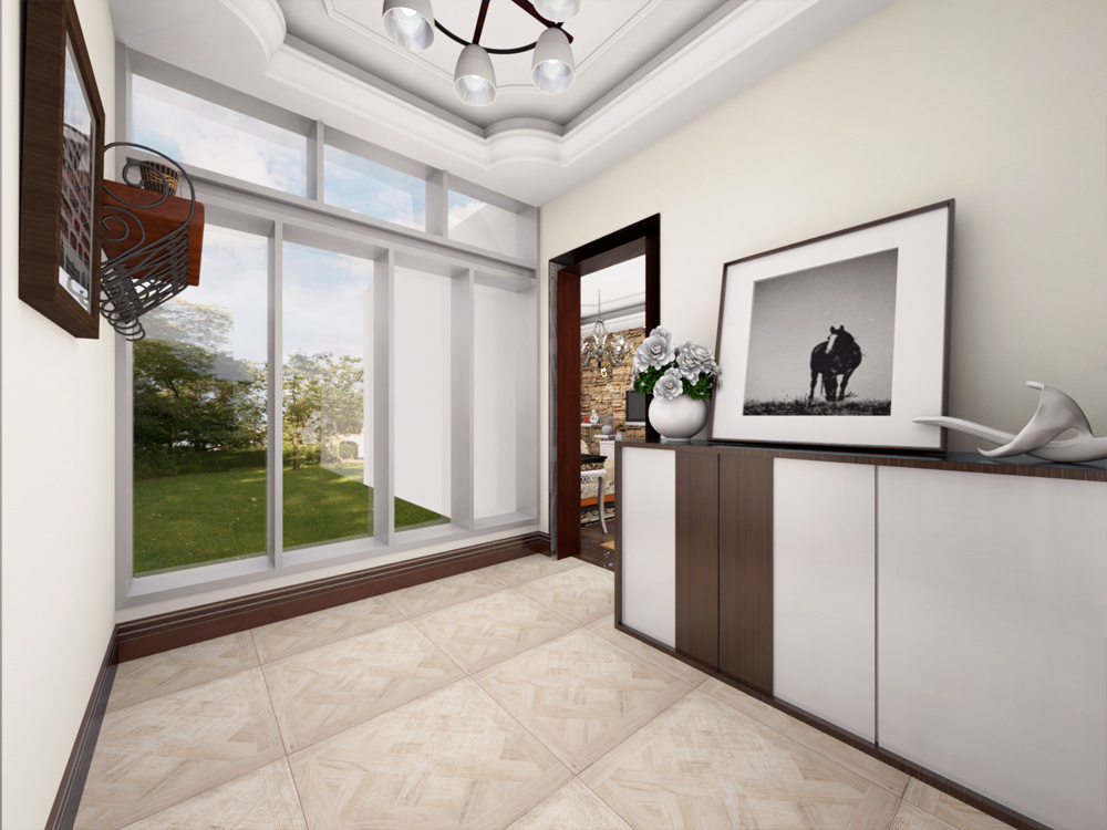The 93-square-meter American-style family of three, the most wonderful ...