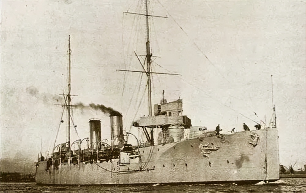 Born in the late Qing Dynasty, the cruiser Yingrui died for the country ...