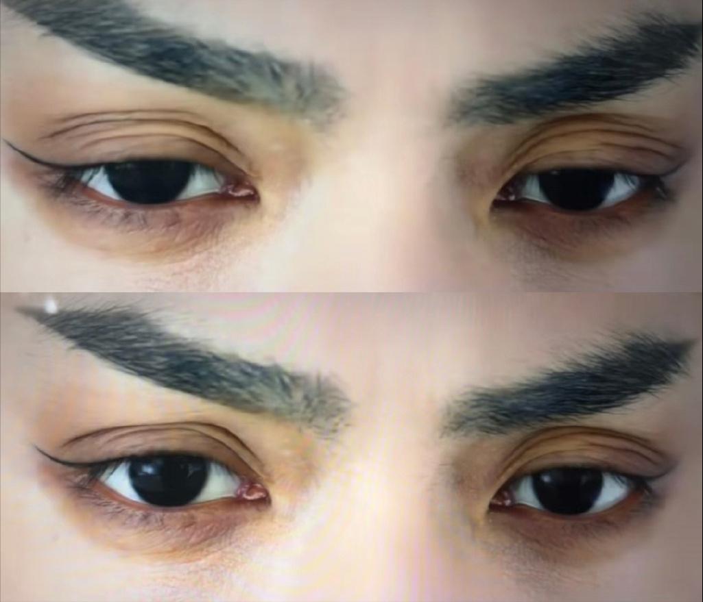 Luo Yunxi has many layers of eyelids, the more layers the eyelids look ...