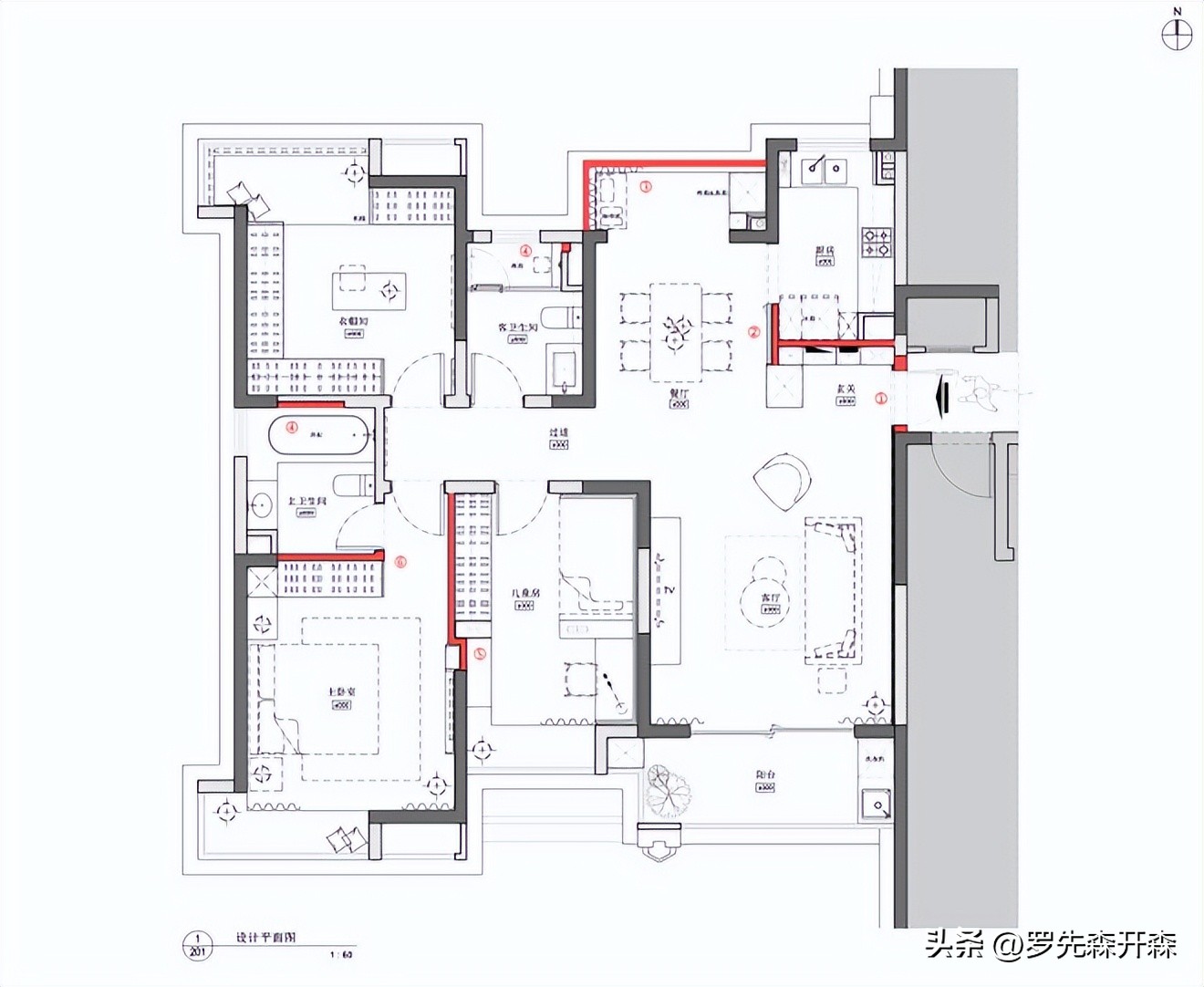 A comfortable and simple home of 115 square meters will not be outdated ...