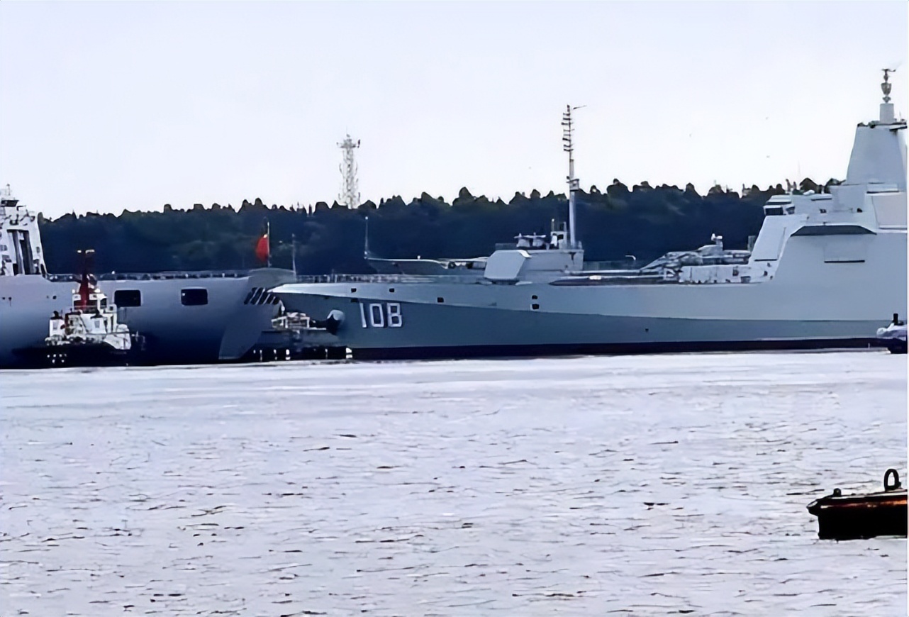 The Xianyang ship has a hull number of 108: the Detachment Detachment ...