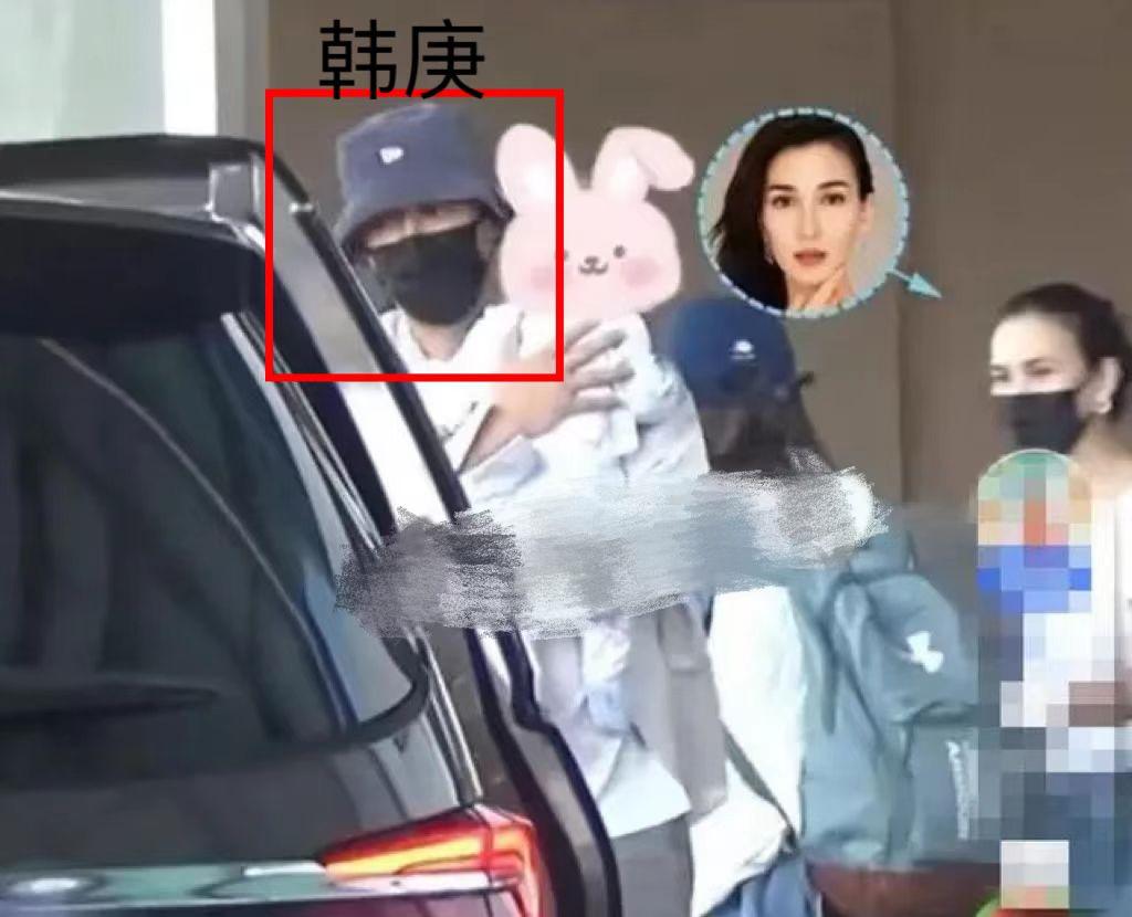Han Geng and Lu Jingshan take their daughter on vacation, Han Geng ...