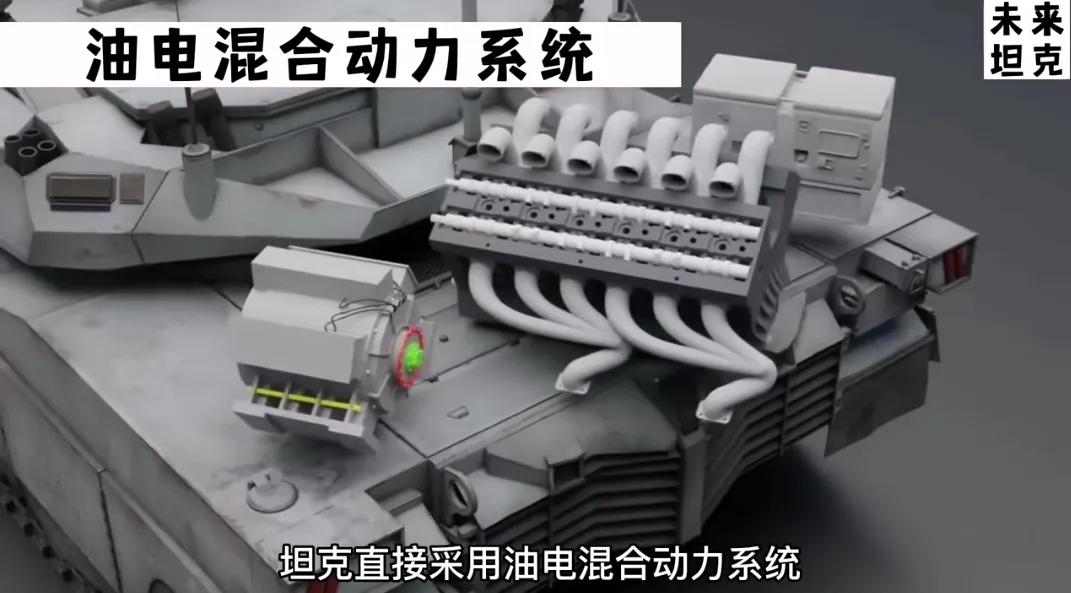 Abrams X1: A gasoline-electric hybrid smart tank, what can it do that ...