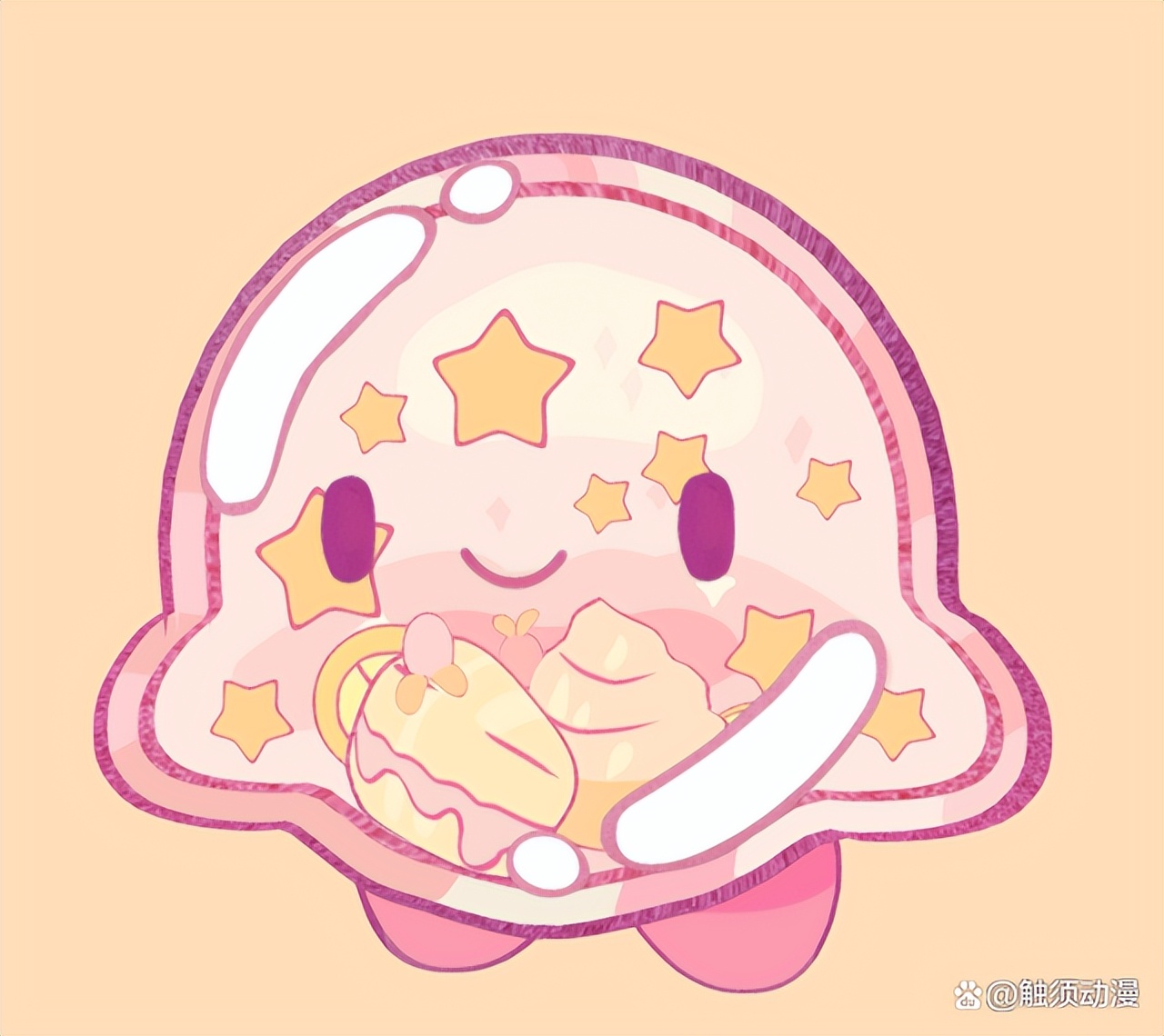 Use two-dimensional hand-painted style to express "memory" or "previous ...