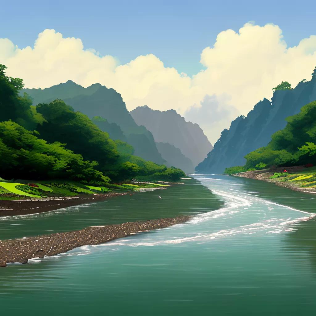 A painting poem, just 24 characters, with beautiful artistic conception ...