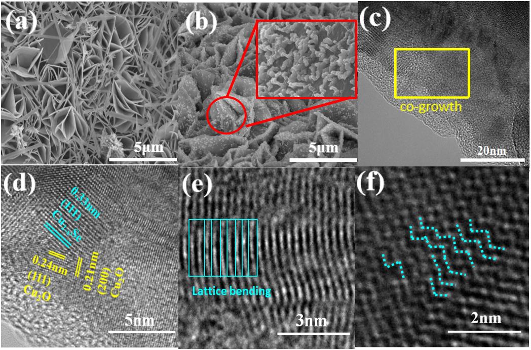 Research and application of self-supporting Cu2-xSe/Cu2O photocatalytic ...