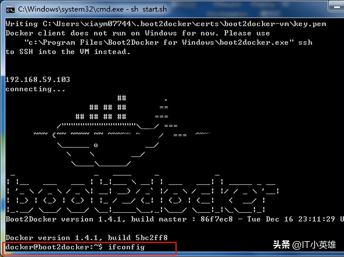 Windows7 上運行docker實戰 - 資訊咖