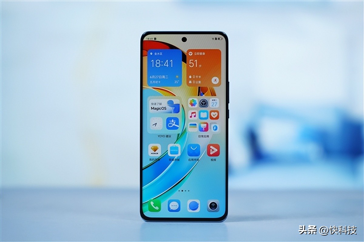 Five-star drop resistance certification! Honor X50 Picture Tour: Hard-core curved screen with ...