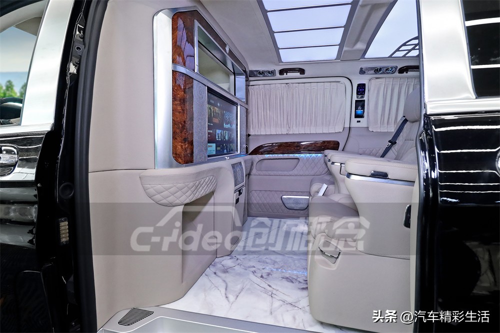 Mercedes-Benz Vito modification!Vito refits the full partition design ...