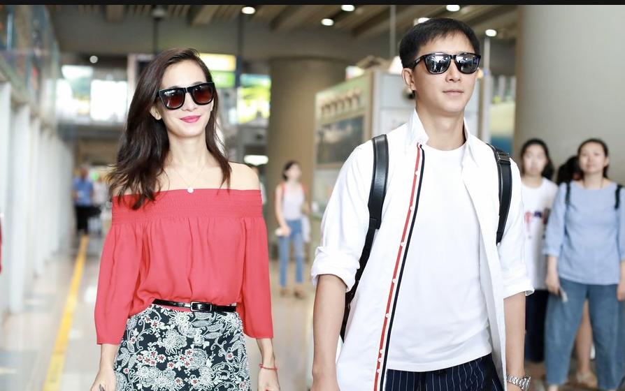 Han Geng and Lu Jingshan take their daughter on vacation, Han Geng ...
