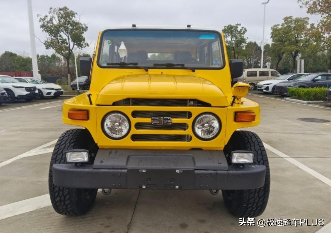 Automatic block is coming! Beijing BJ212 "Jedi Counterattack", 2.4T power + four-wheel drive ...