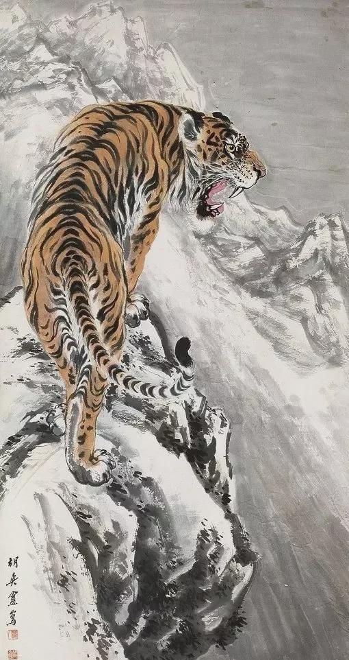 Appreciation of famous tiger paintings - iNEWS