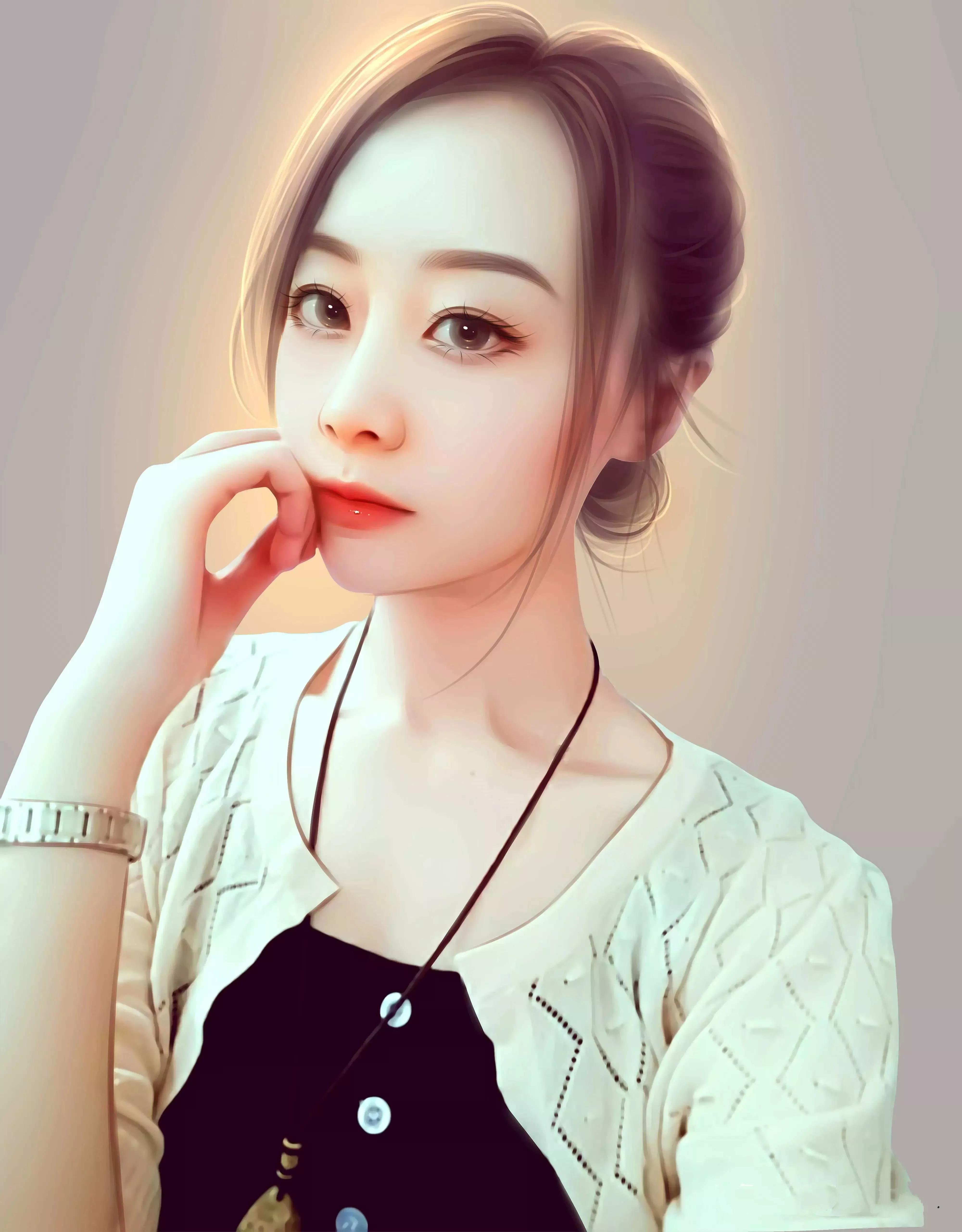 Change to a fresh and clean hand-painted avatar, the value is super ...