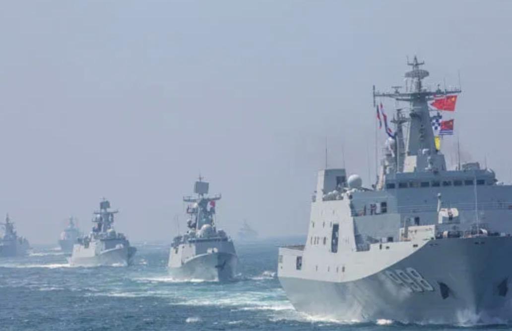 The Chinese and Russian naval formations approached Alaska, and ...