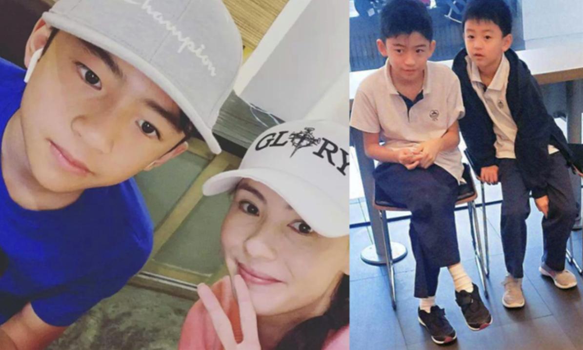 Hong Kong media released a frontal photo of Cecilia Cheung's youngest ...