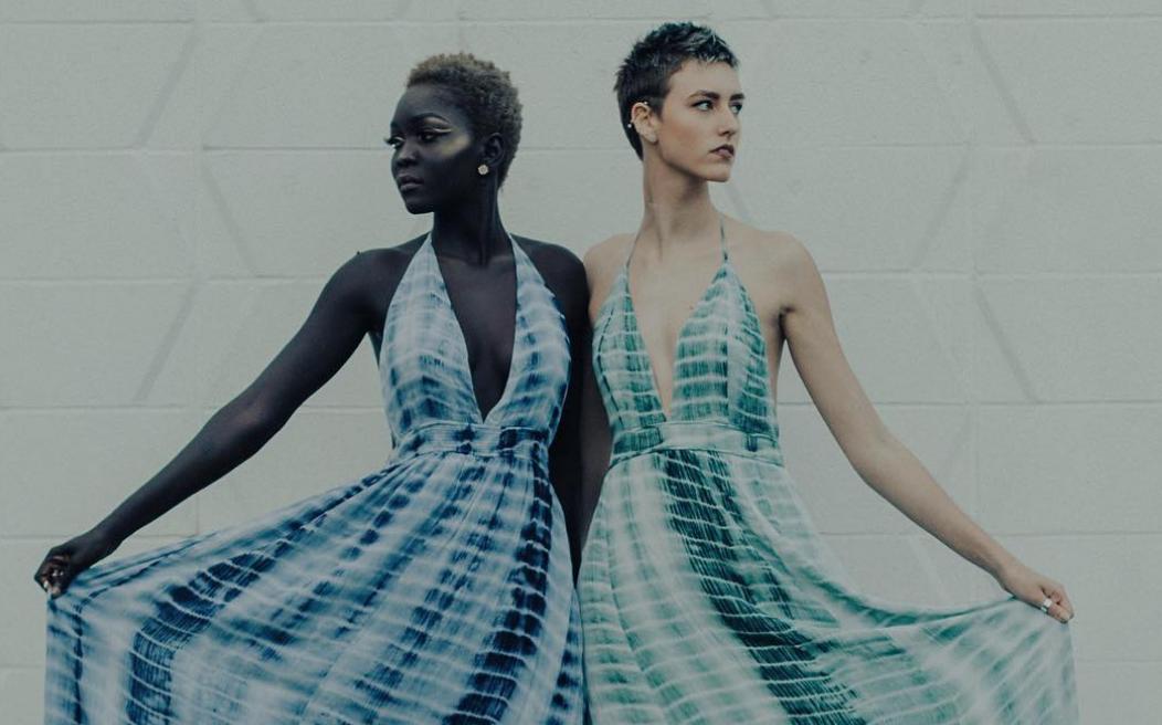 The world's blackest model, even the gums and lips are black, but the ...