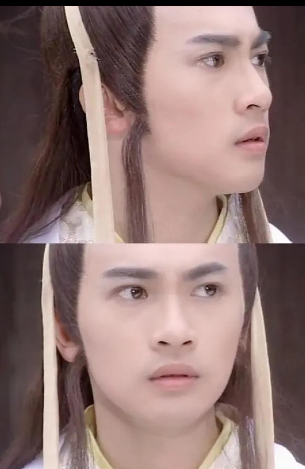 Which old man invented this kind of sideburns in costume dramas? Whose ...