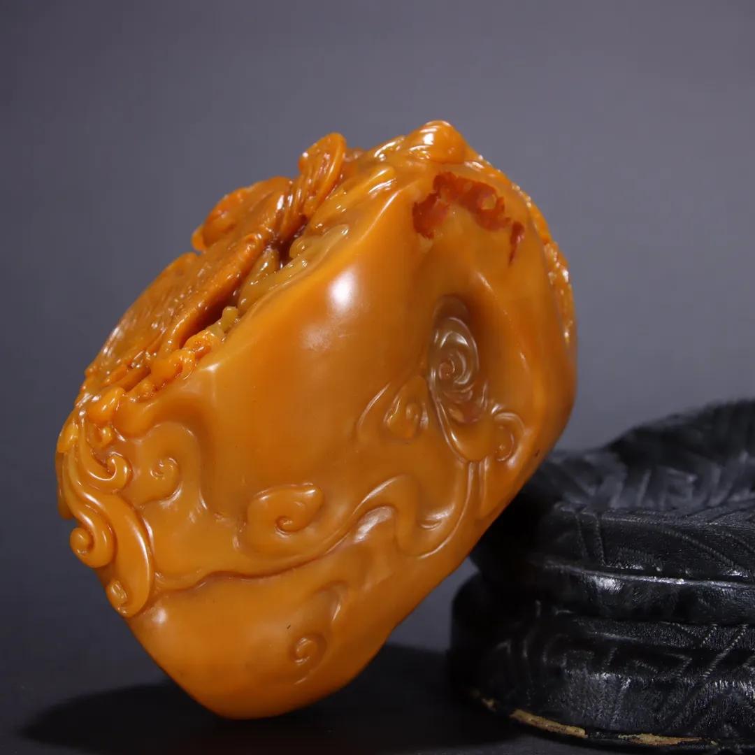 Qing Dynasty - Lin Yuanzhu made Tian Huangshi "dragon and phoenix ...