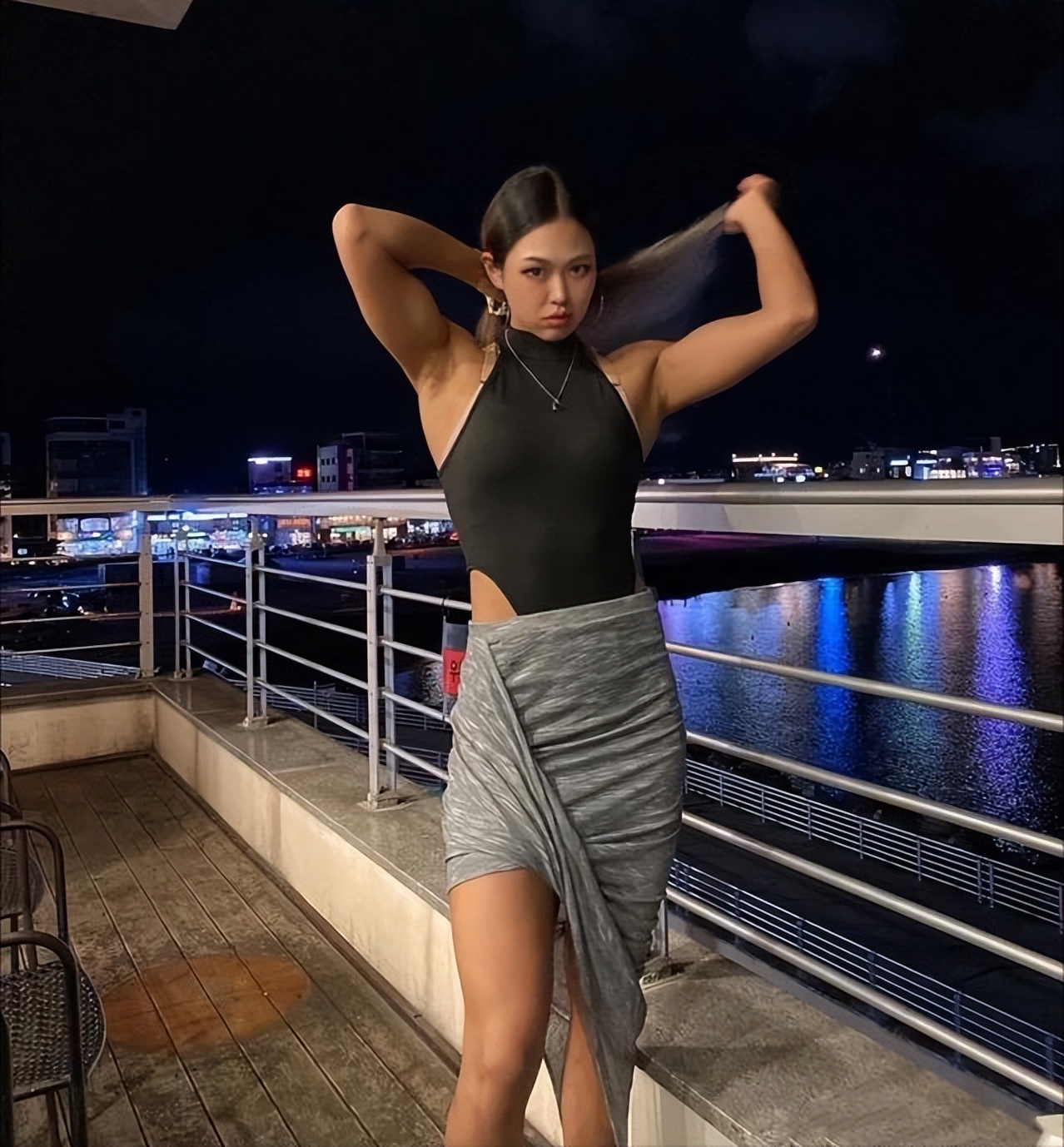 The champion bodybuilder with a height of 1.7 meters and a charming ...