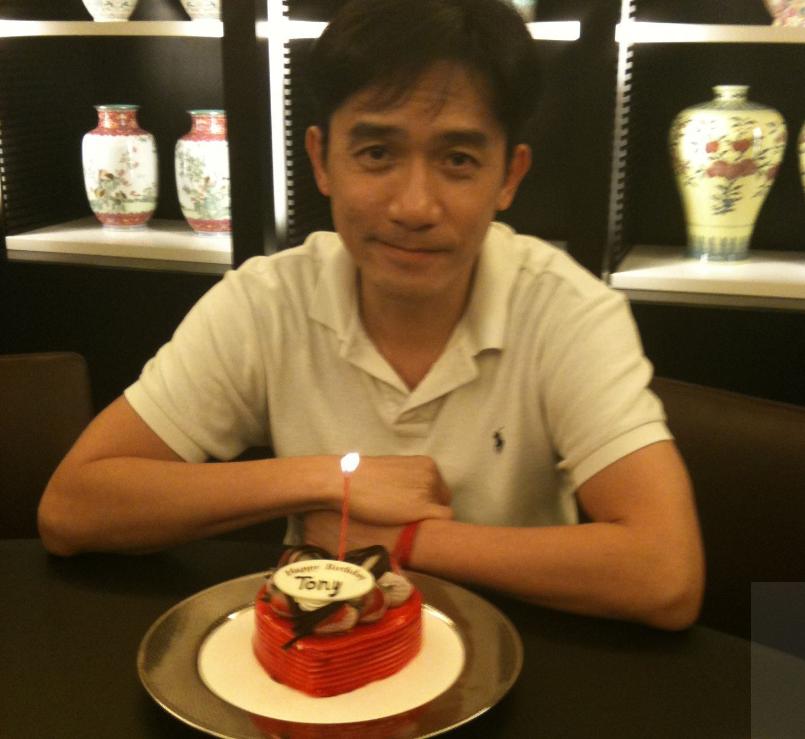 Spicy eyes! The mixed-race actress celebrates Tony Leung's birthday ...