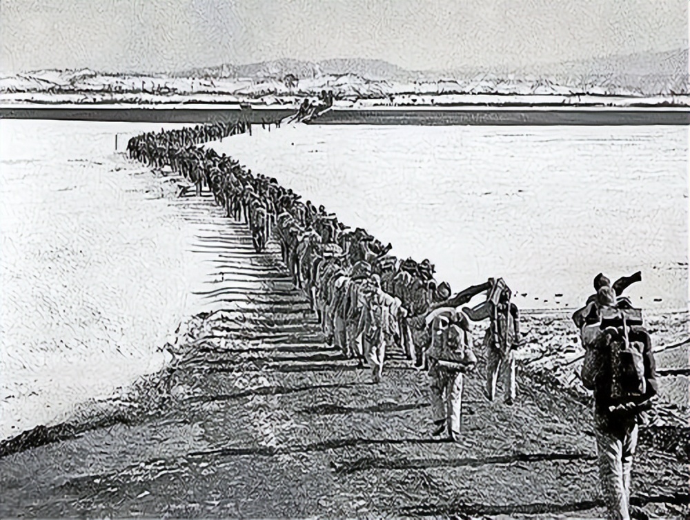 "Shuimen Bridge of Changjin Lake" by three brushes is still in tears ...