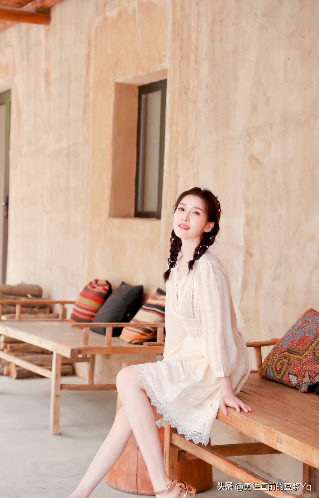 A group of small fresh photos of Zhu Zilu - iNEWS