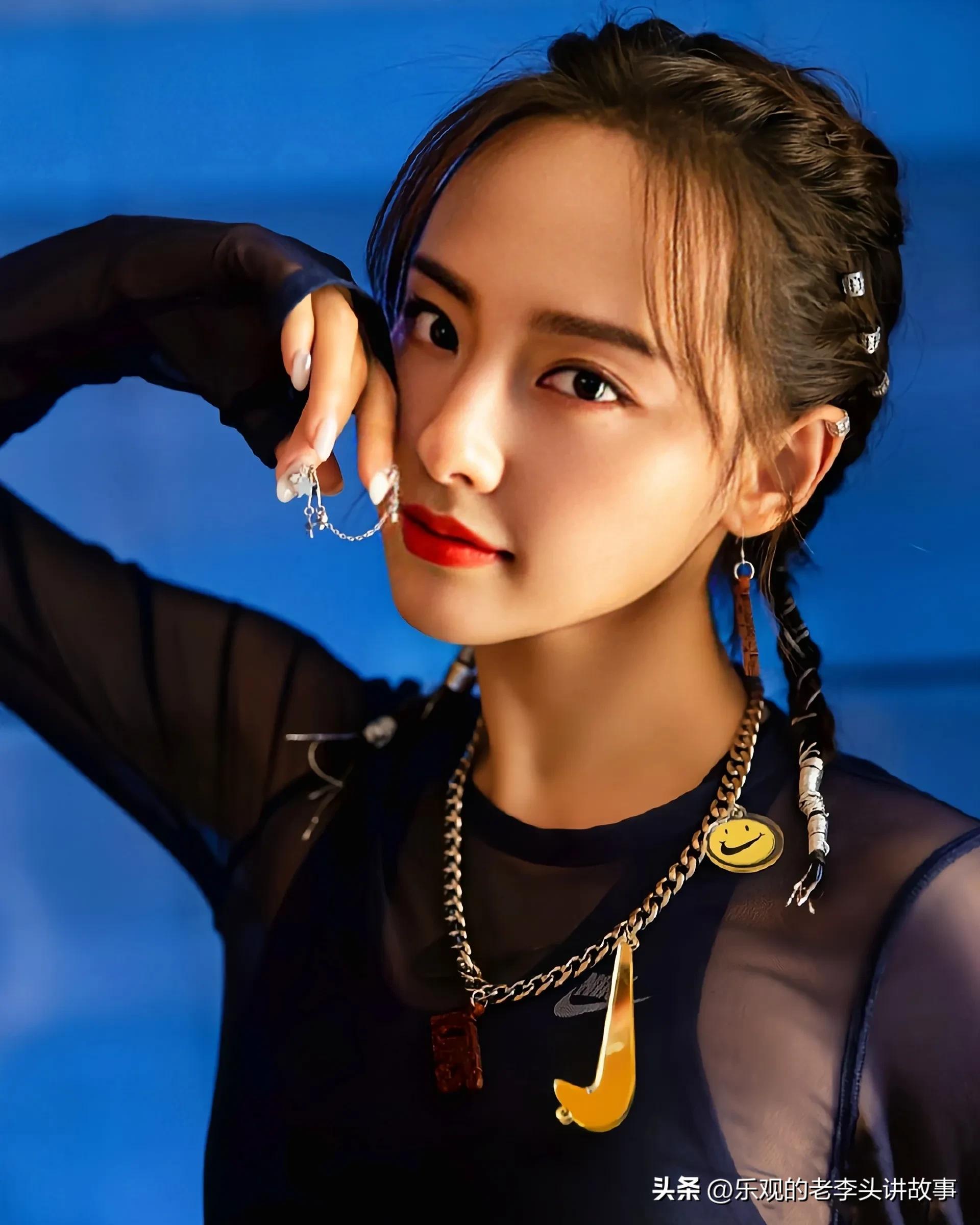 Zhang Jiani's hip-hop style in perspective, pretty and smart! - iMedia