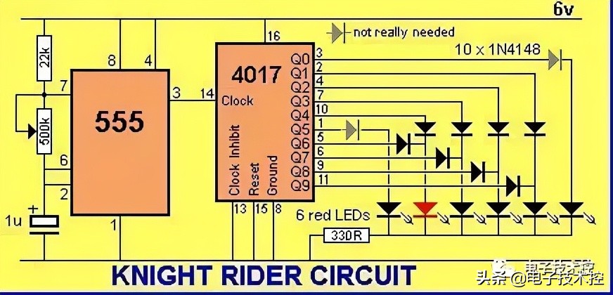 555 classic design circuit diagram (40 common design projects) - iNEWS