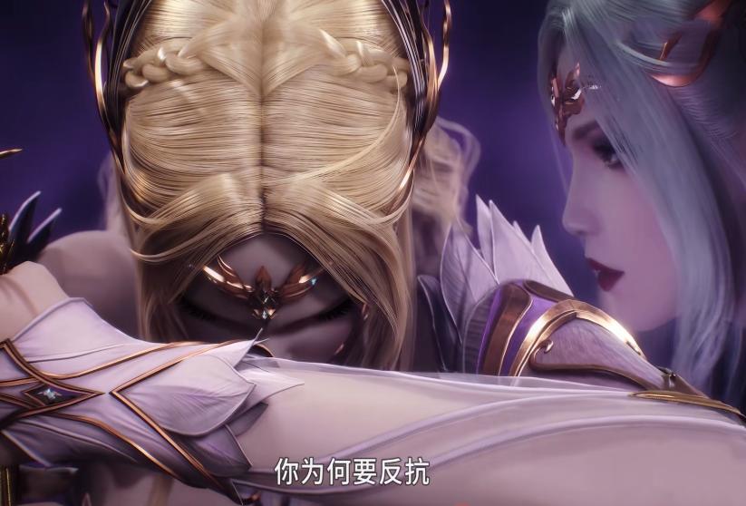 Douluo Continent, the cloth on Shui Binger's chest disappeared, and the ...