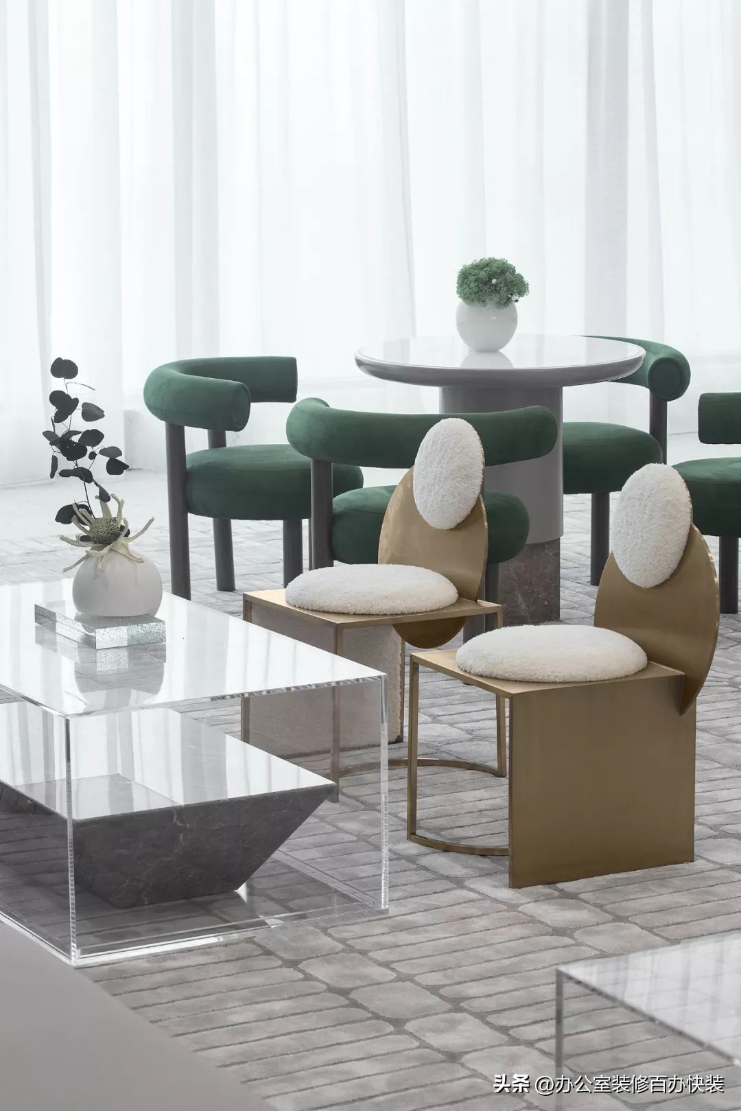 Internet/media communication industry office decoration design - iNEWS